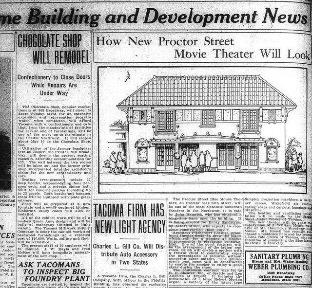 Tacoma’s Blue Mouse Theatre has shown movies for 100 years | Tacoma ...