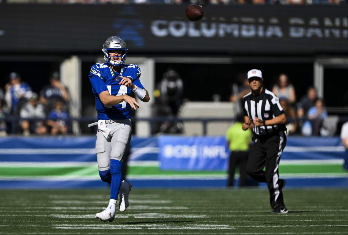 Sam Darnold great, but late INT seals Seahawks’ loss to Bucs | Tacoma ...