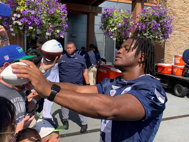 Seahawks training camp: Darrell Taylor injured, Boye Mafe up | Tacoma ...