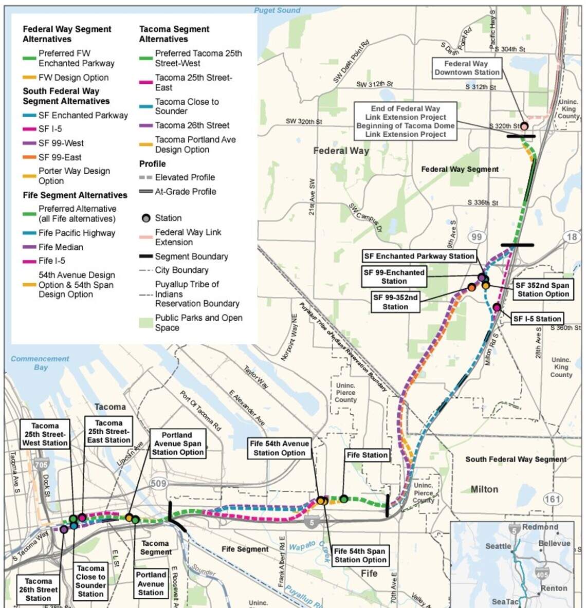 Tacoma light rail plan missing one crucial segment | Tacoma News Tribune