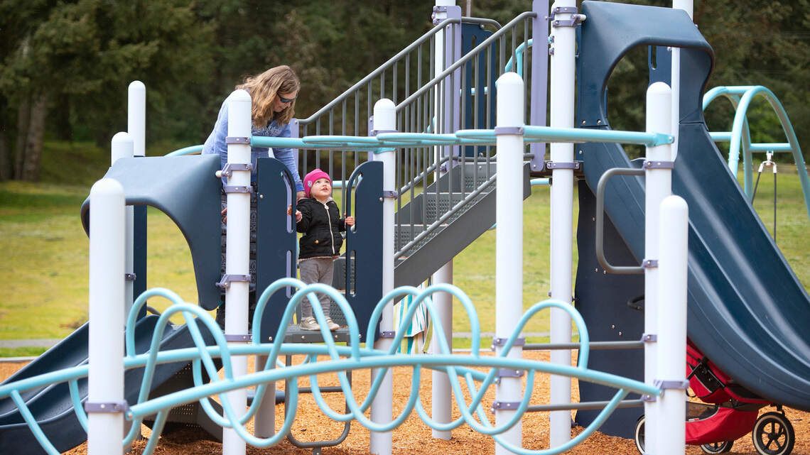 Pierce County has a new neighborhood playground in Waller | Tacoma News ...