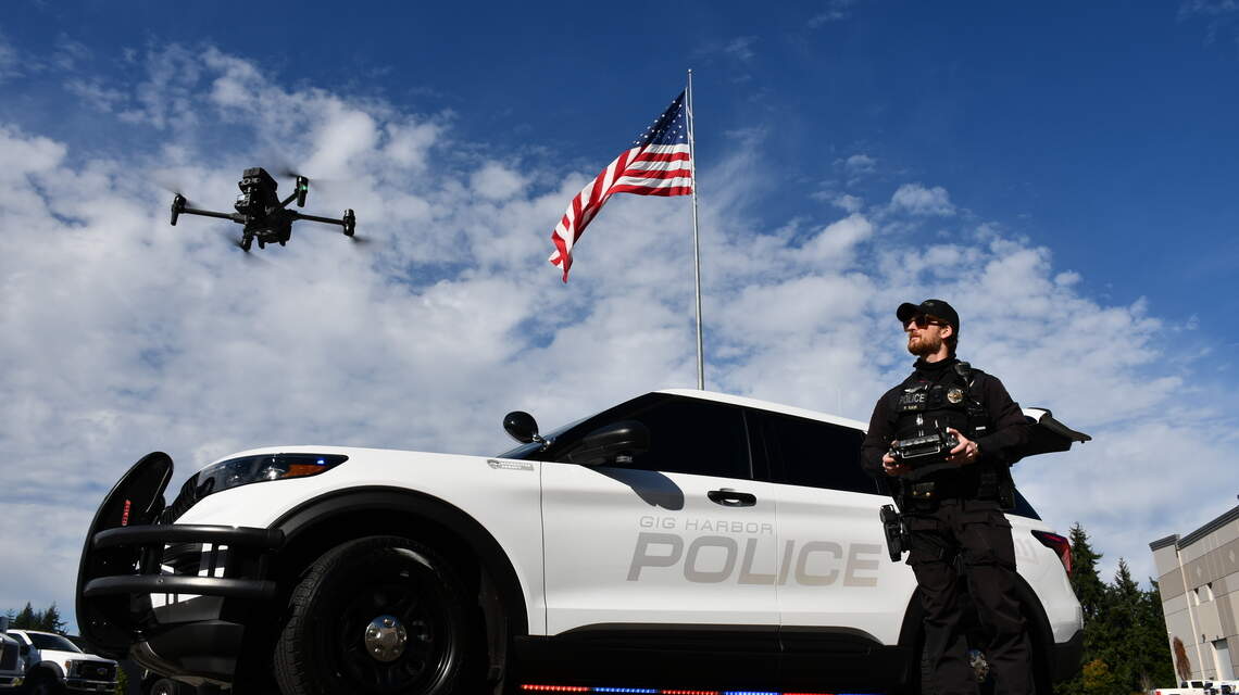 Gig Harbor Police say possibilities ‘limitless’ for new drone | Tacoma ...