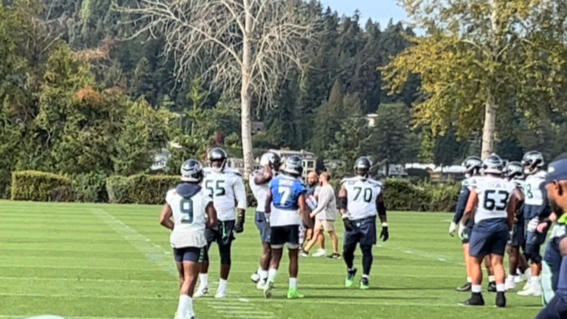 Seahawks’ Kenneth Walker practices for game at Detroit Lions | Tacoma ...