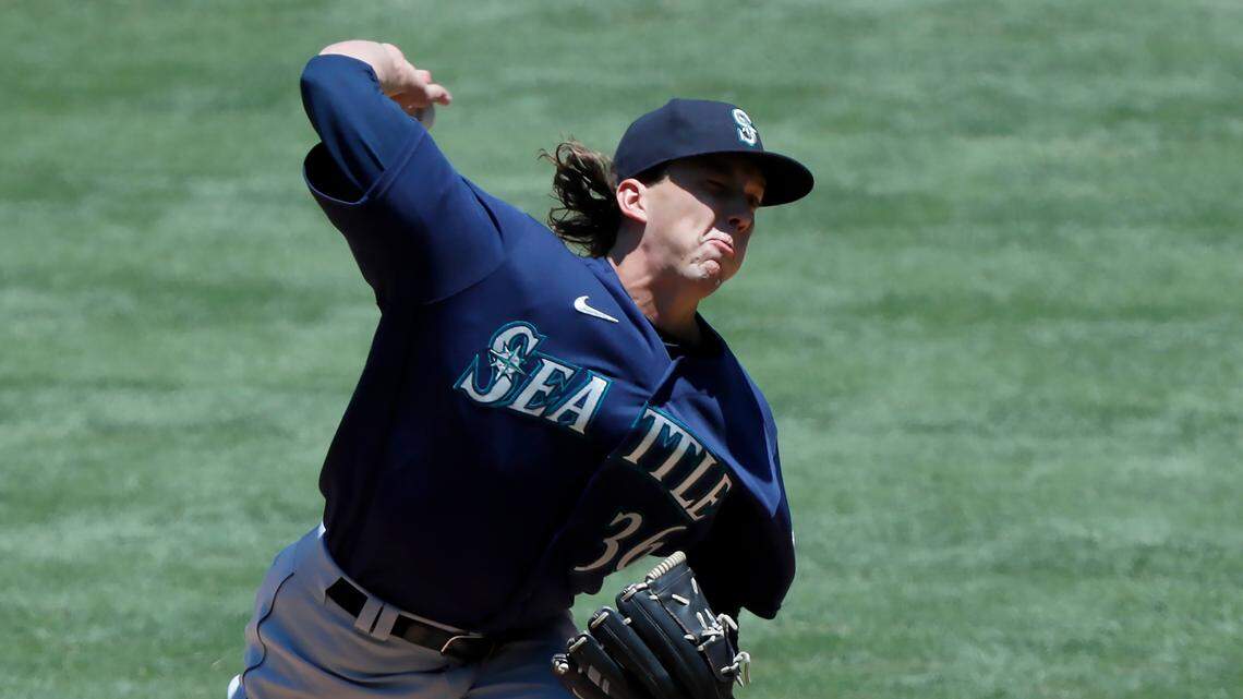 Walton homers, Gilbert gets 1st win as Mariners down Angels | Tacoma ...