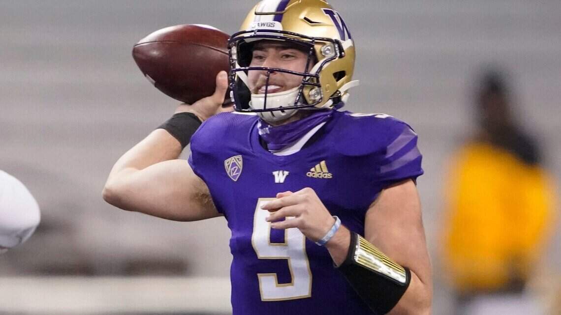 UW quarterback Dylan Morris steady in face of adversity vs. Utah | The ...