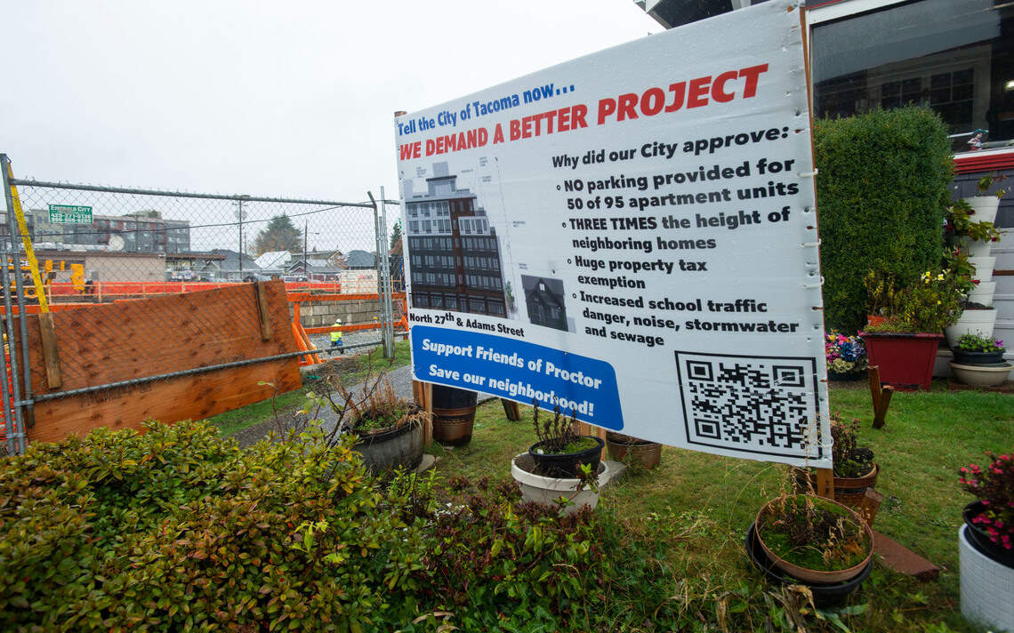 Rush Development’s Proctor Flats advertising April opening | Tacoma ...