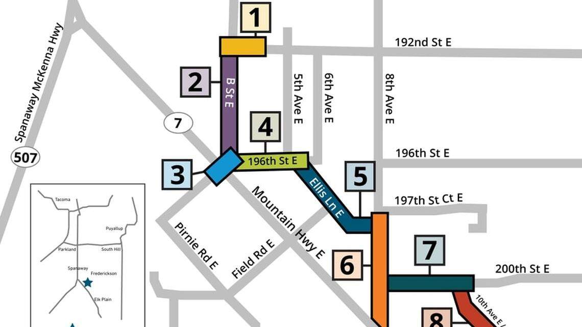 Pierce County road to be closed for a month. Here’s why | Tacoma News ...