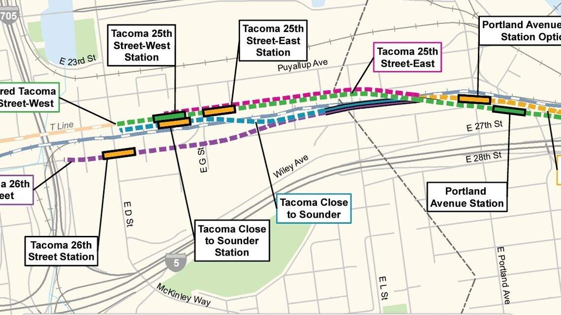 Tacoma light rail plan missing one crucial segment | Tacoma News Tribune