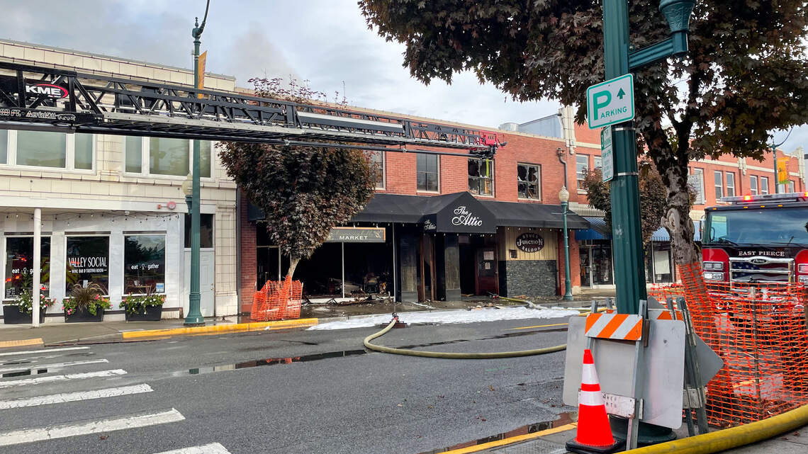 Sumner Main Street fire burns 3 businesses, office spaces | Tacoma News ...
