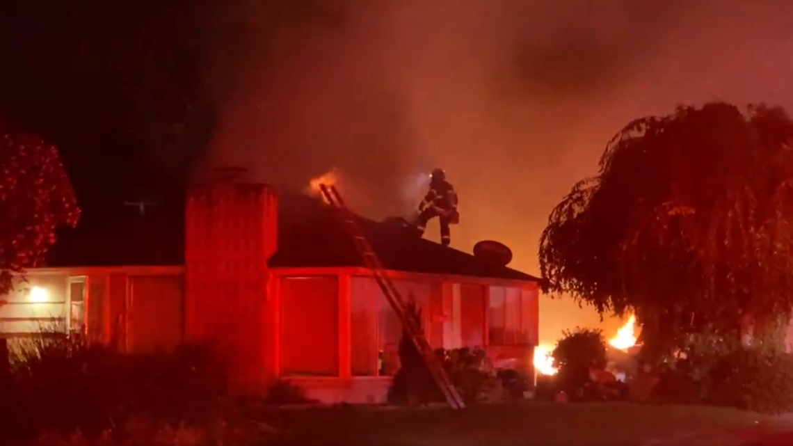 Pierce County firefighters put out house fire in Puyallup | Tacoma News ...