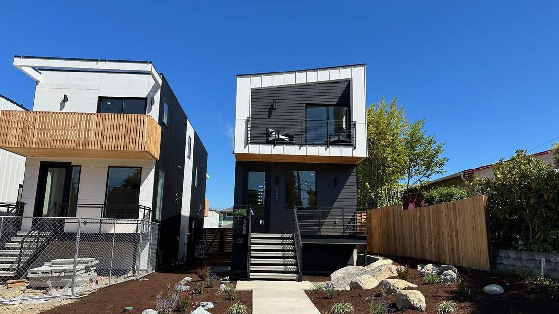 New construction in Tacoma offers 4 unique vertical home designs ...