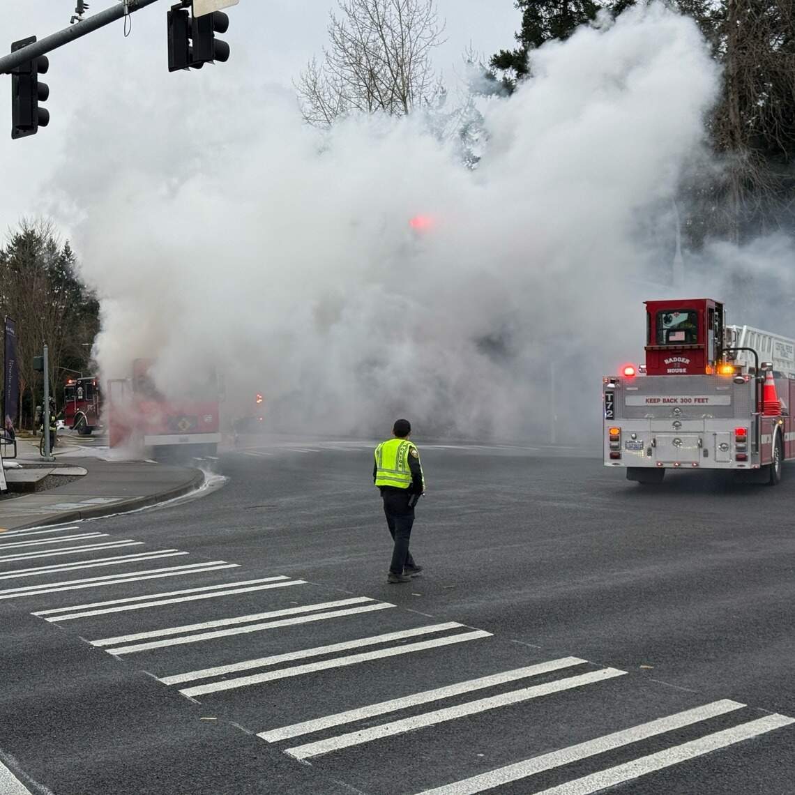 Tin Hut BBQ food truck catches fire in Puyallup on Monday | Tacoma News ...