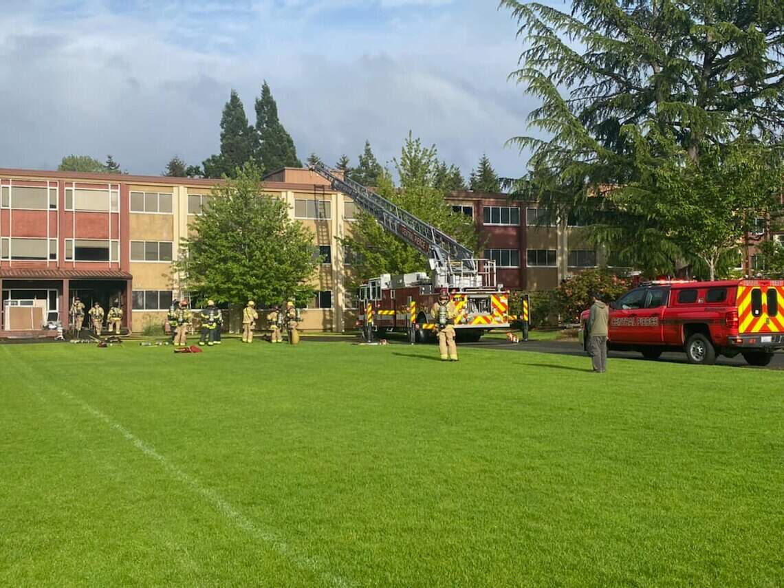 Pierce County crews put out fire at PLU’s vacant Foss Hall | Tacoma ...