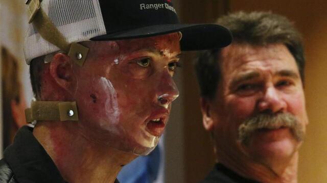 Firefighter heads home 3 months after deadly blaze | Tacoma News Tribune