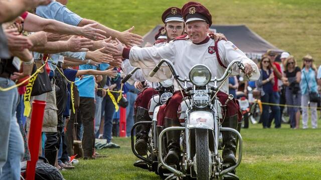 Vintage Motorcycle Festival showcases classic bikes paired with classic ...